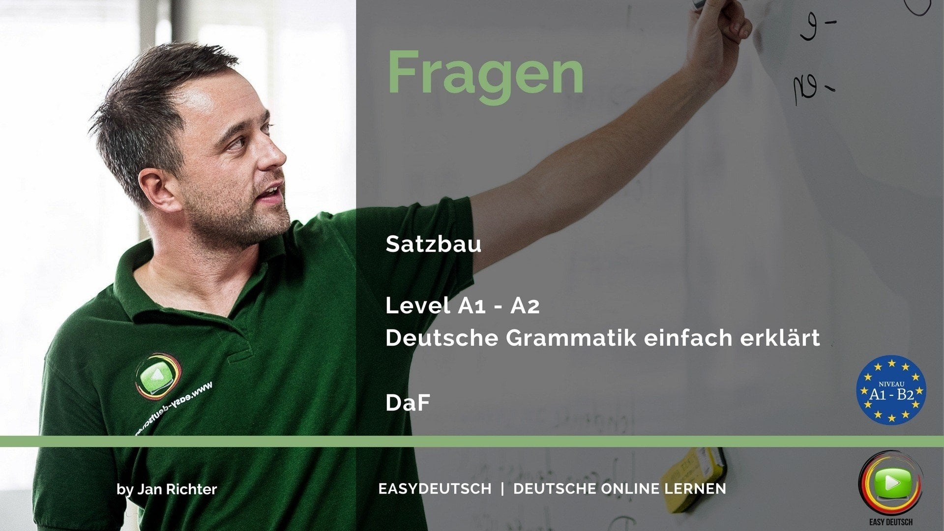 W-Fragen & Ja/Nein - Fragen | Grammatik & Übungen