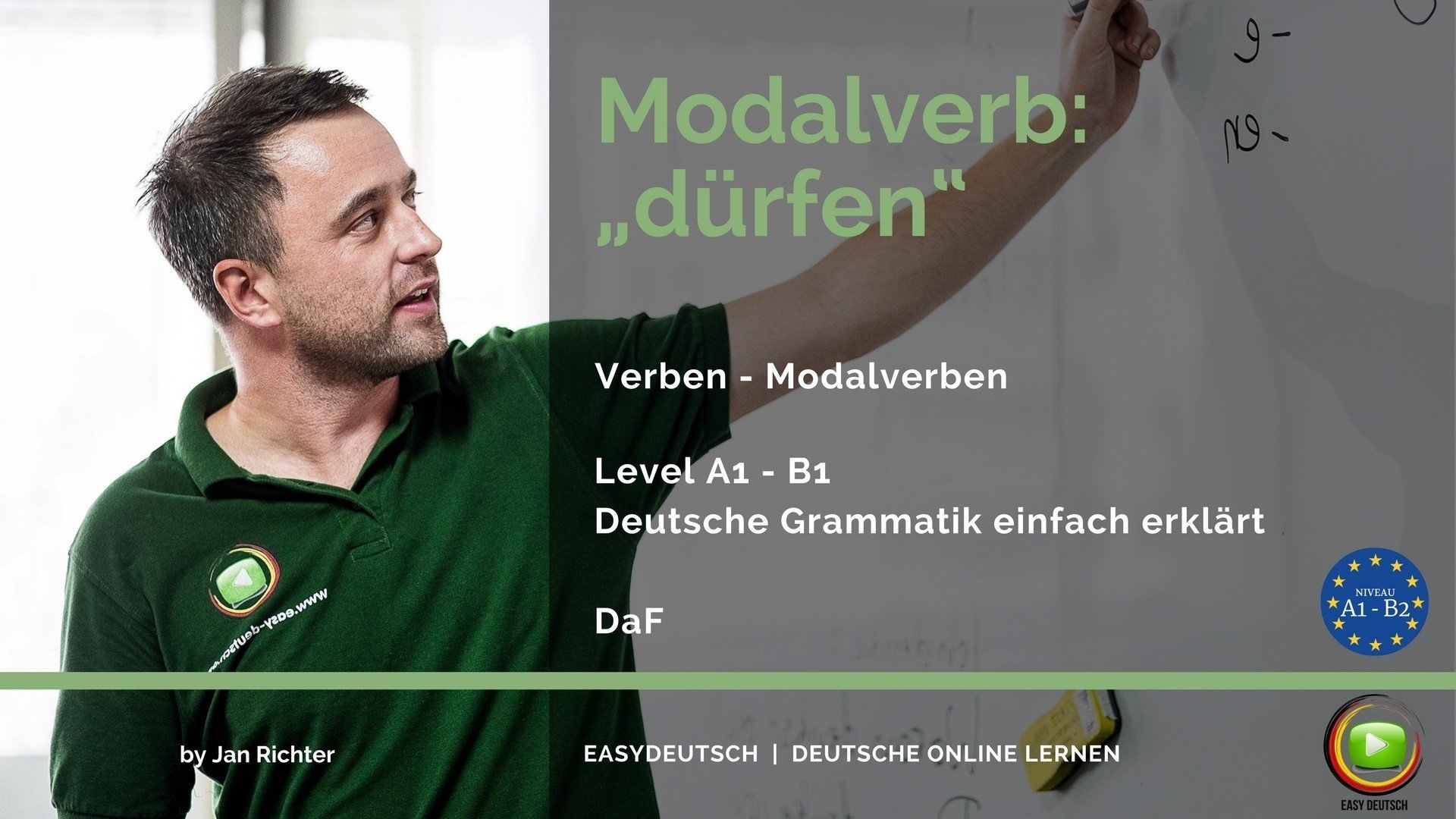 Modalverb „dürfen“ | Grammatik verstehen - EasyDeutsch