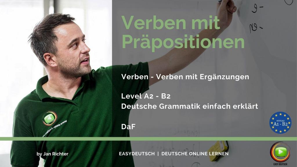 Verben mit Präpositionen | EasyDeutsch