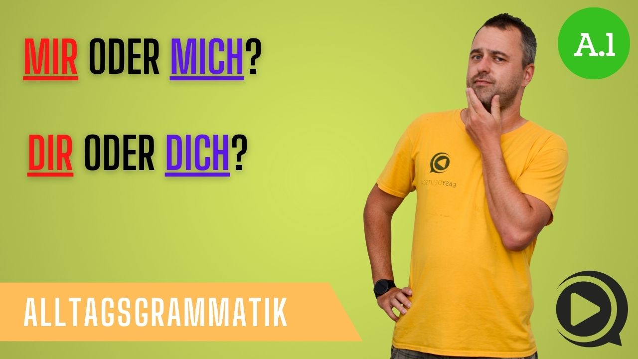 5min Grammatik – Reflexivpronomen im Dativ oder Akkusativ?
